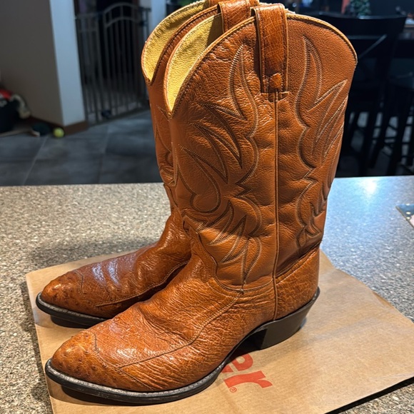 imperial texas boot company | Shoes | Vintage Imperial Leather Cowboy ...
